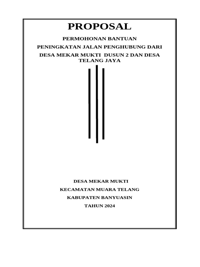 Proposal-Jalan Koralisasi | PDF