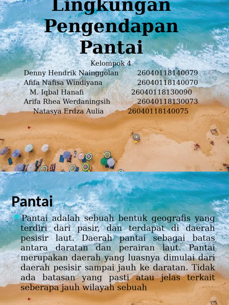 Kelompok 4B_Pantai | PDF