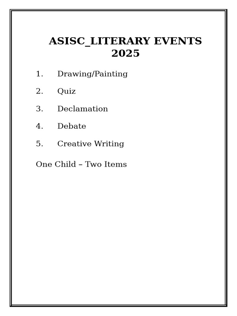 Asisc Events 2025 | PDF