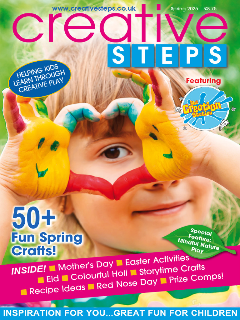 Spring 2025 Creative Crafts for Kids | PDF | Camera | Digital Camera