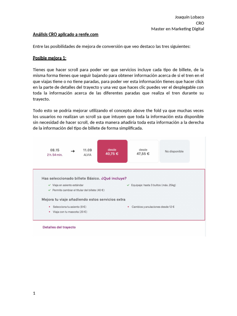 Tarea CRO | PDF