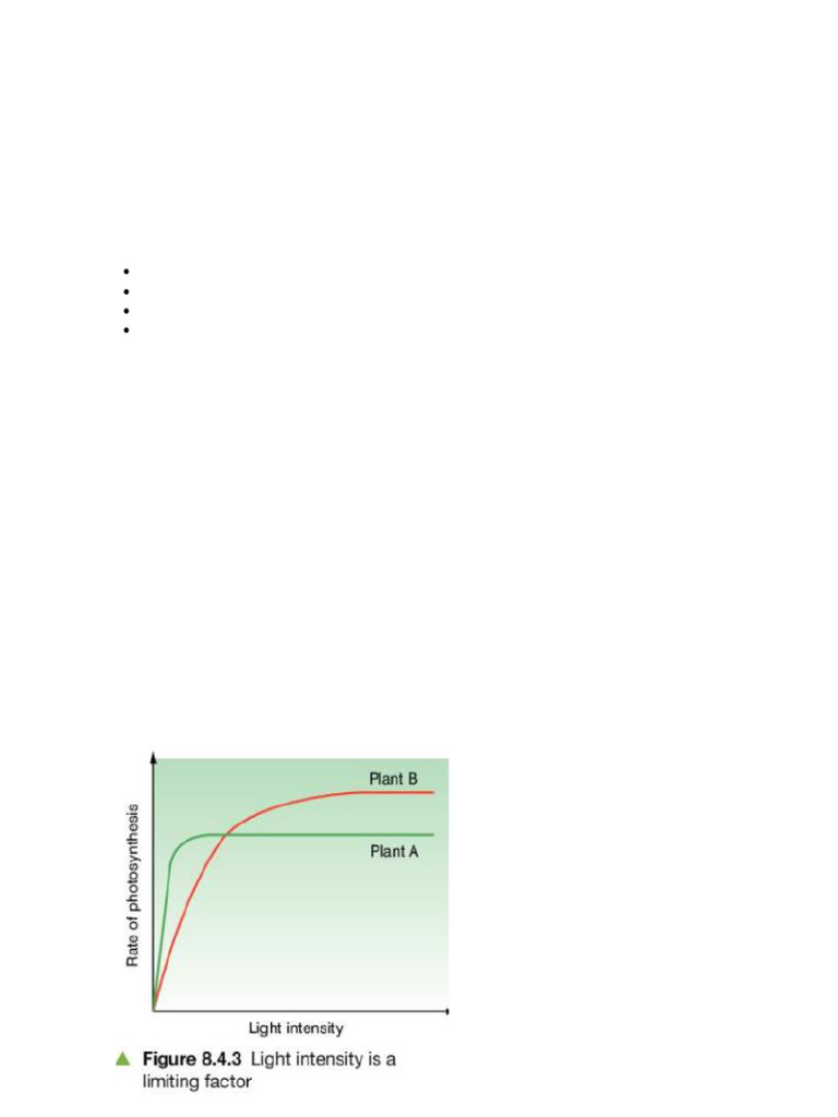 Environmental Factors and Rate of Photosynthesis | PDF