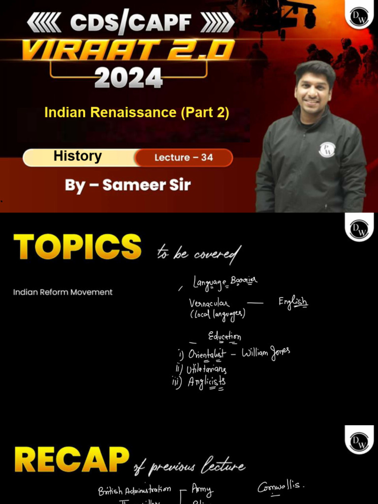 History 34 - Class Notes | PDF