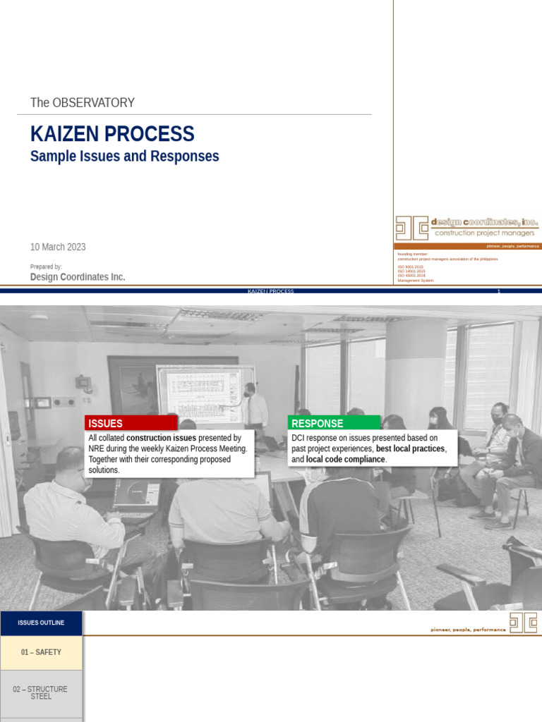 (2023-03-10) Kaizen Process Presentation | PDF | Welding | Construction