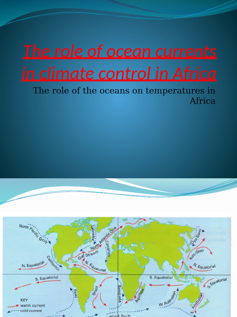 The Role of Ocean Currents in Climate Control | PDF | Rain | Oceans