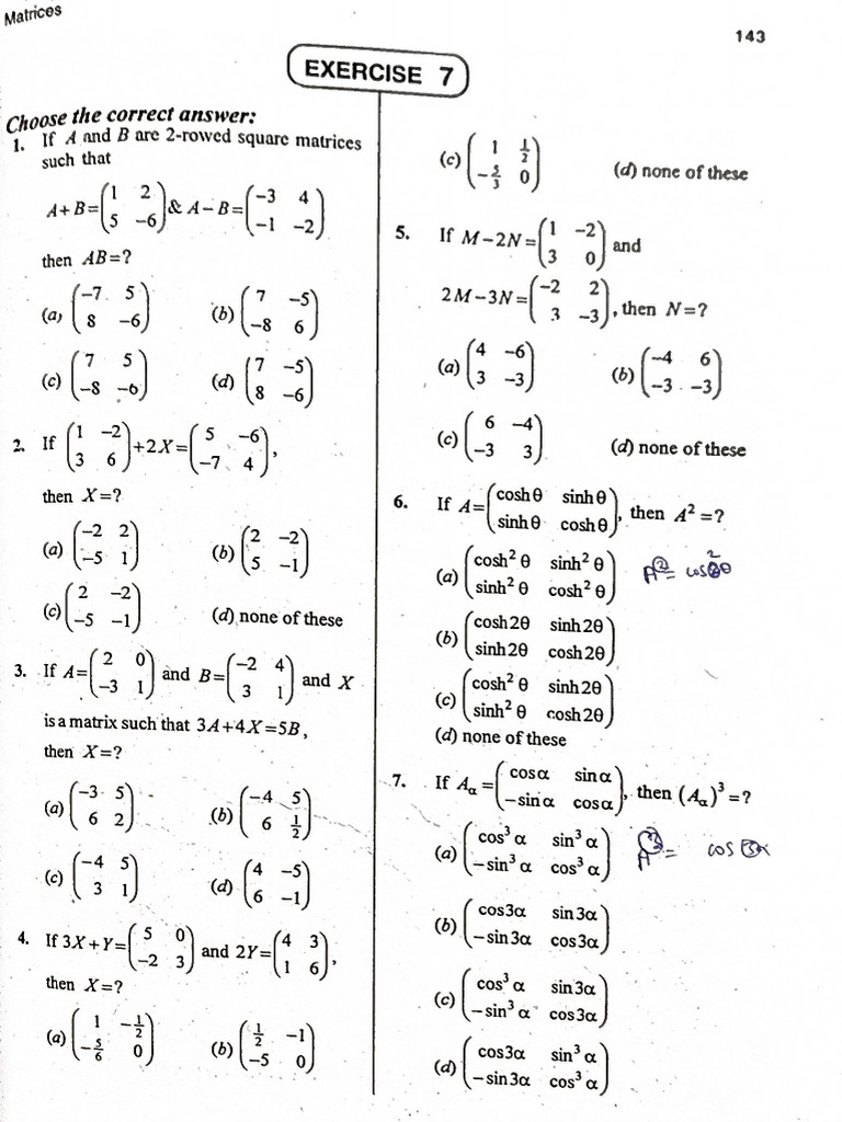 Matrix | PDF