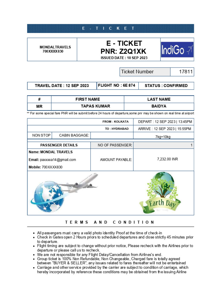 Ccu Hyd 1.45 PM Indigo | PDF