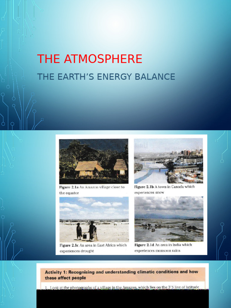 The Atmosphere - 1 | PDF