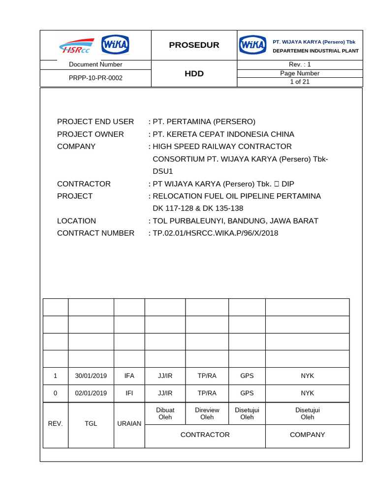 400991799-PRPP-10-PR-002-HDD-WORKING-PROCEDURE-update-indon-doc | PDF ...