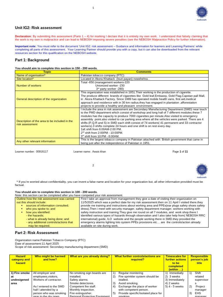 Ig2 Forms Electronic Submission v5.1 | PDF | Risk | Electrician