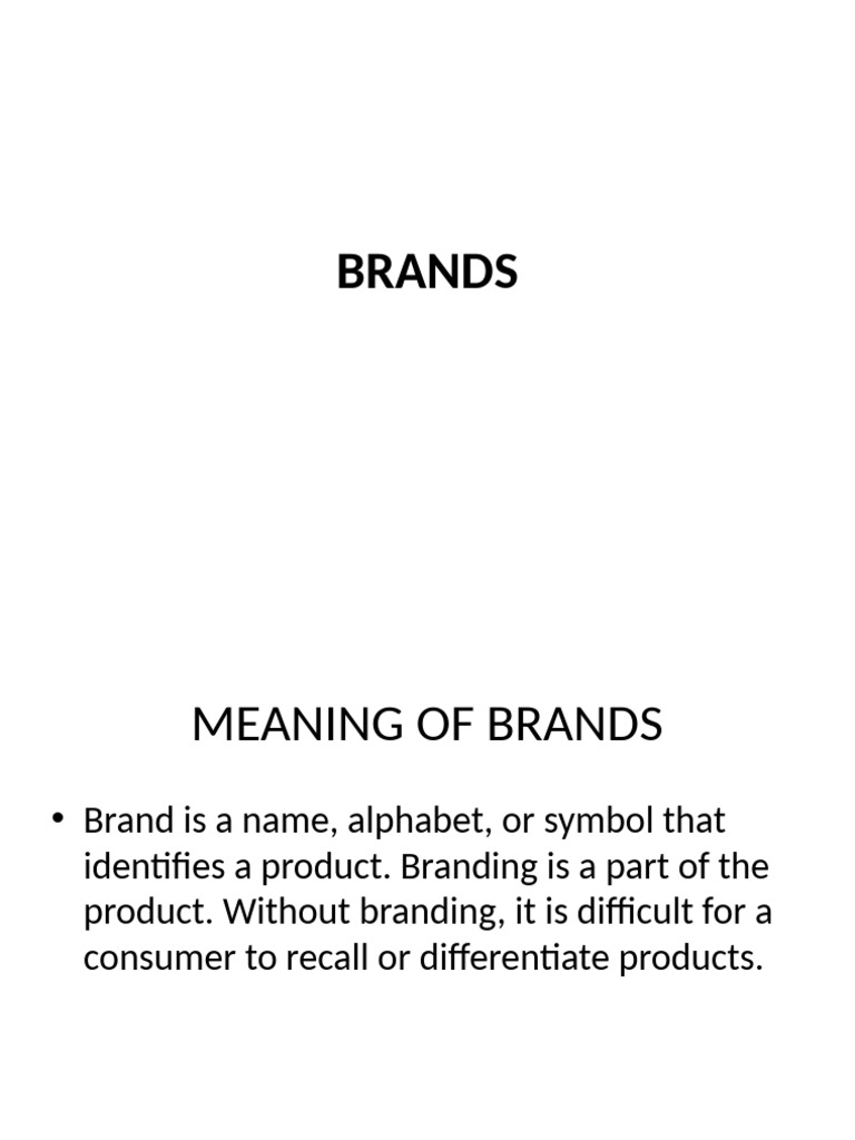 Brands For Voluntary Services | PDF | Brand | Nonprofit Organization