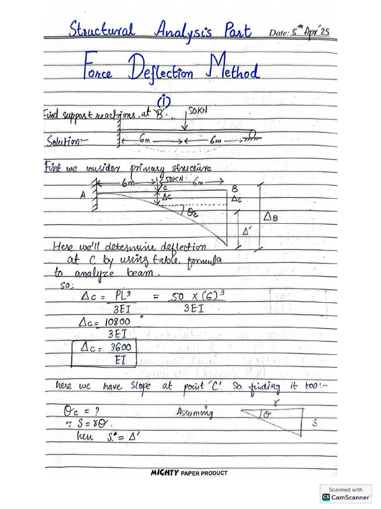 SA Force Def Method 3 Questions | PDF