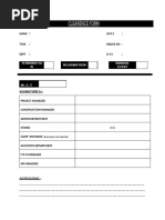 Duty Resumption - FORM | PDF