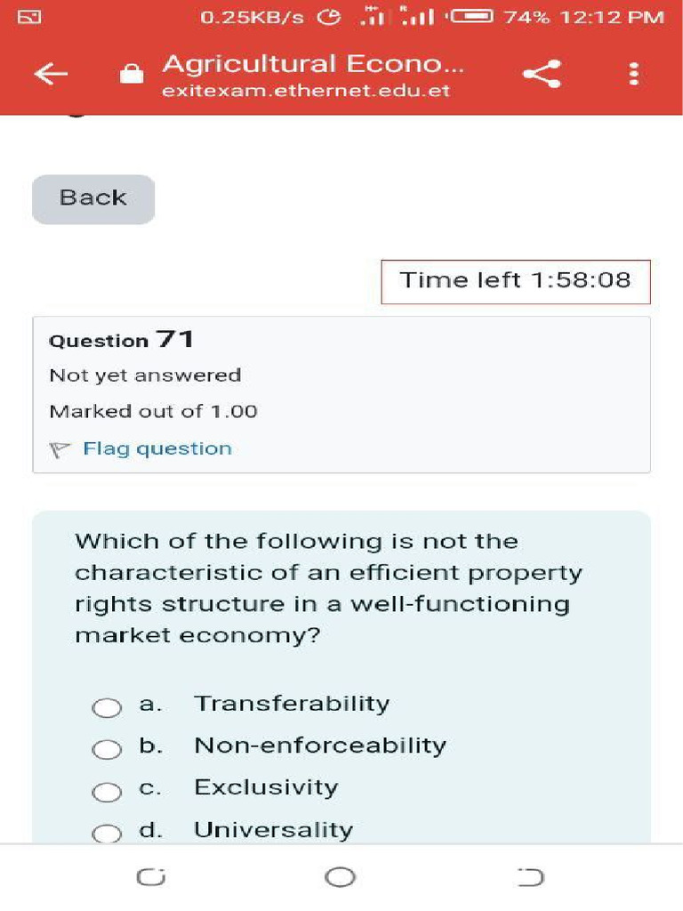 Exit Exam Questions | PDF