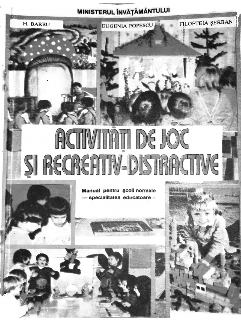 Activitati de Joc Și Recreativ Distractive | PDF