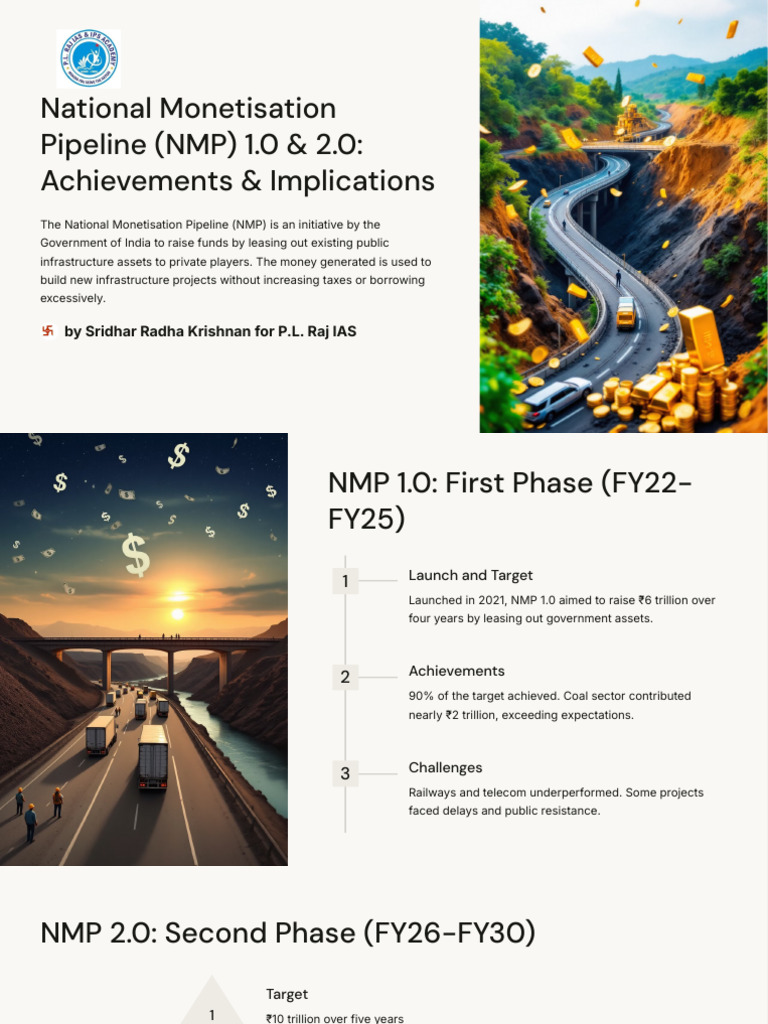 National-Monetisation-Pipeline | PDF