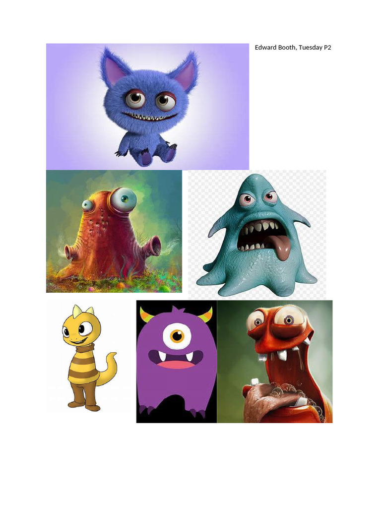 Monster Moodboard | PDF