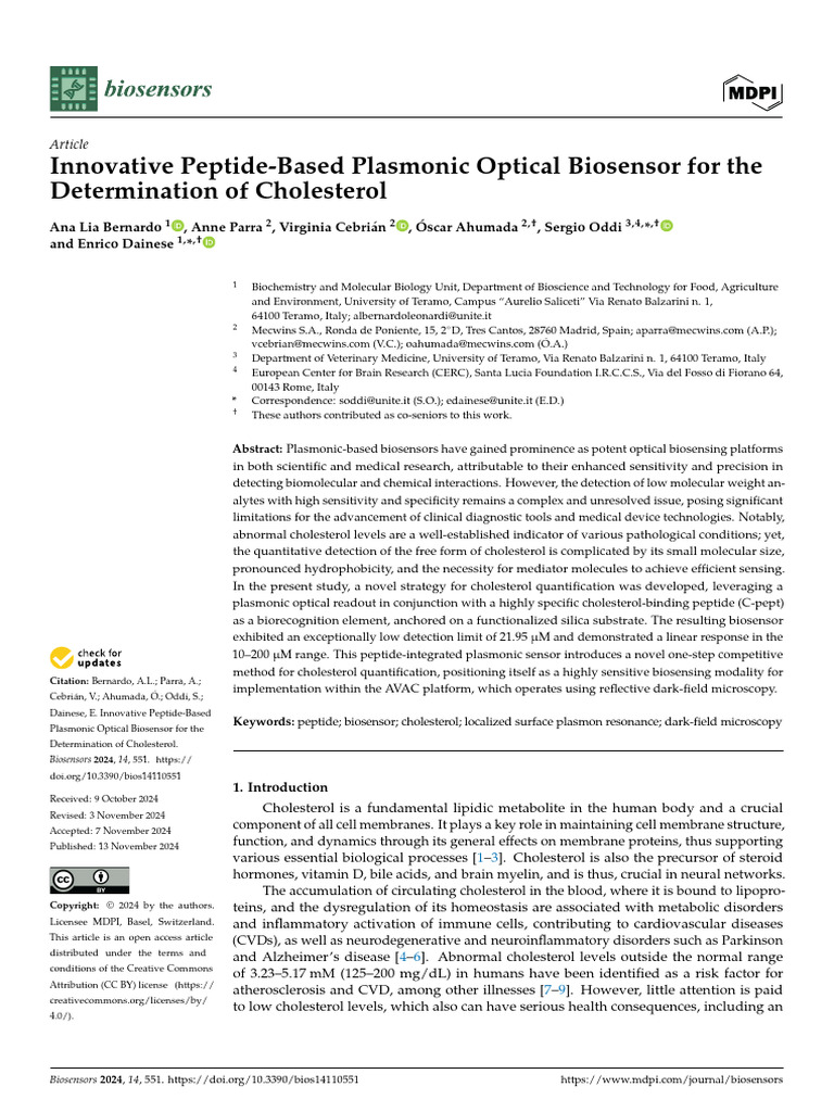 biosensor | PDF | Biosensor | Surface Plasmon Resonance