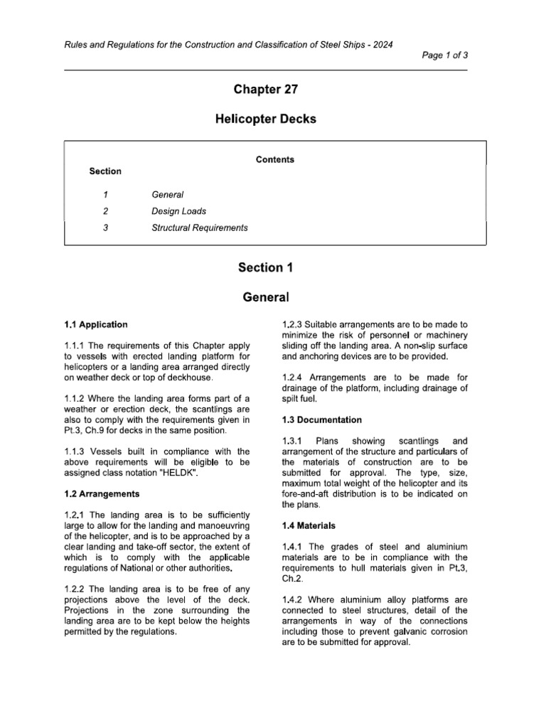 IRS RULES Helicopter Deck | PDF