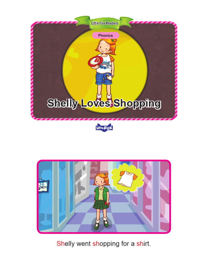 lv03-030__sh_ words Shelly Loves Shopping | PDF