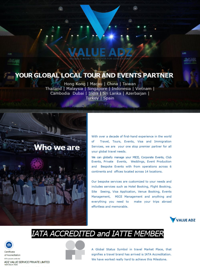 Valueadz Ota Pitch Deck 13052025 | PDF | Travel Visa