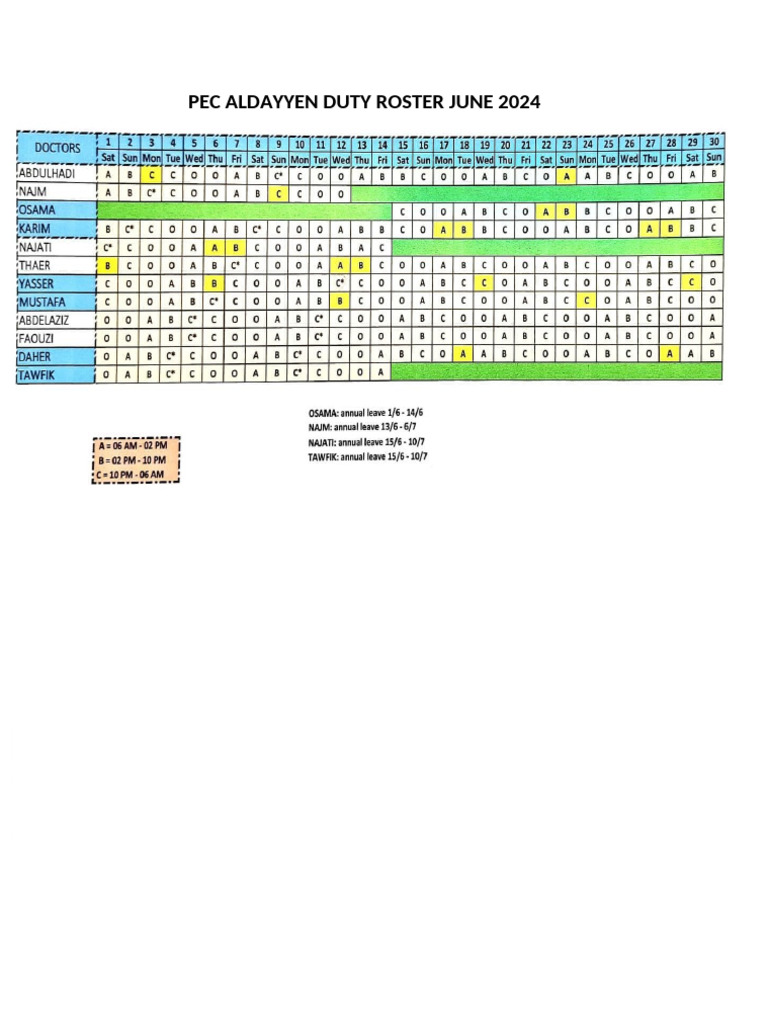 PEC Schedules June 2024 | PDF