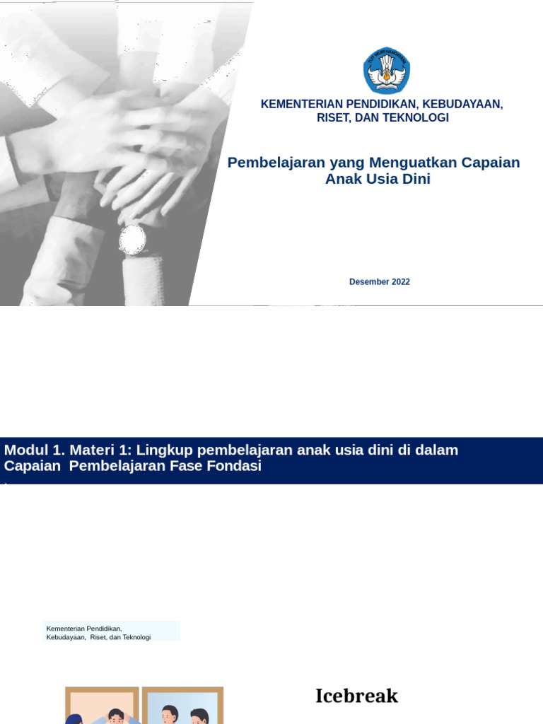 Modul Kurikulum Merdeka PAUD | PDF