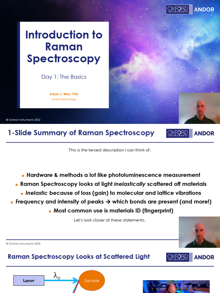 Introduction To Raman Spectros | PDF | Raman Spectroscopy | Infrared Spectroscopy