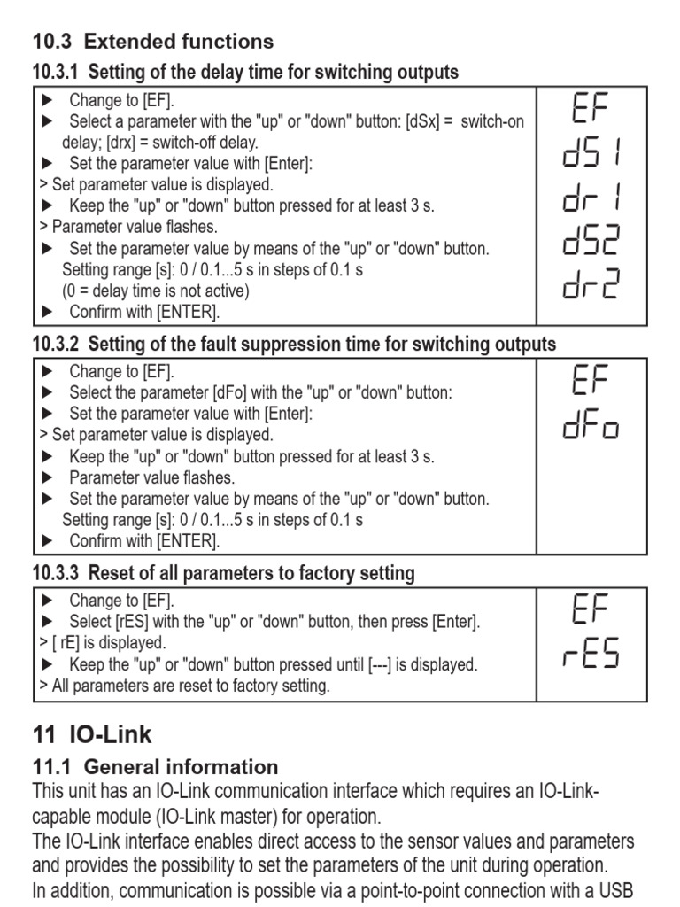 User Manual IFM OGD592 (English - 27 Pages) | PDF