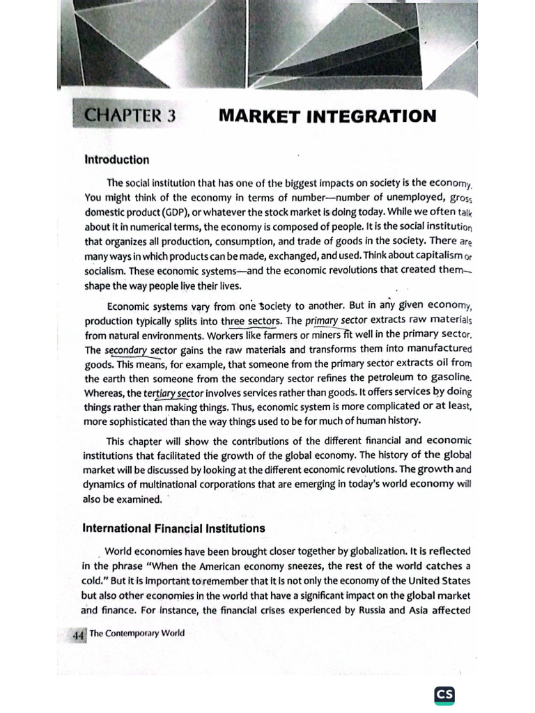 Chapter 3 Market Integration | PDF