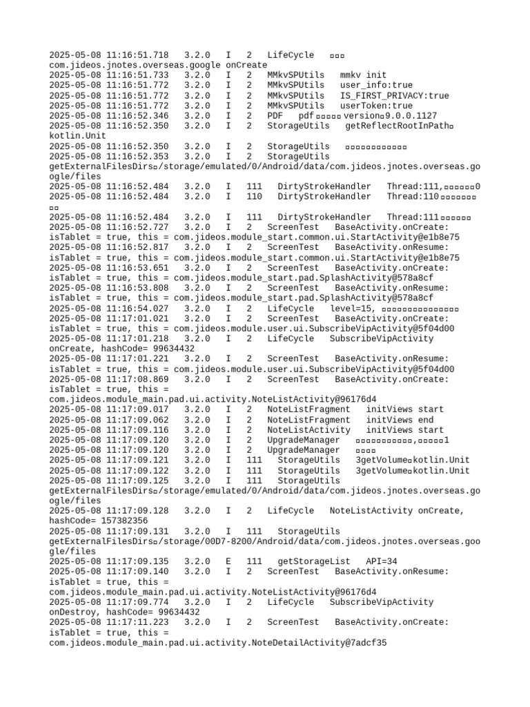 2025-05-08_78114628_log | PDF | Embedded Linux Distributions | Computer Programming