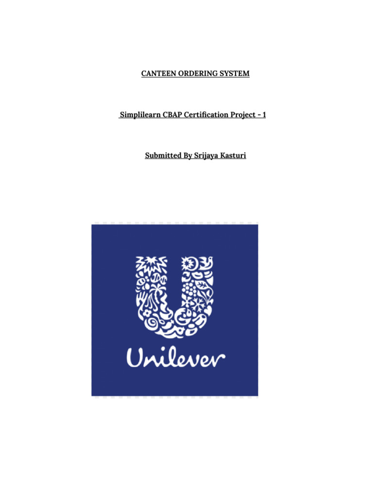 CANTEEN ORDERING SYSTEM (1) | PDF | Payroll | Cafeteria