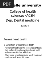 Triadan Tooth Numbering Guide | PDF | Dental Anatomy | Dentistry