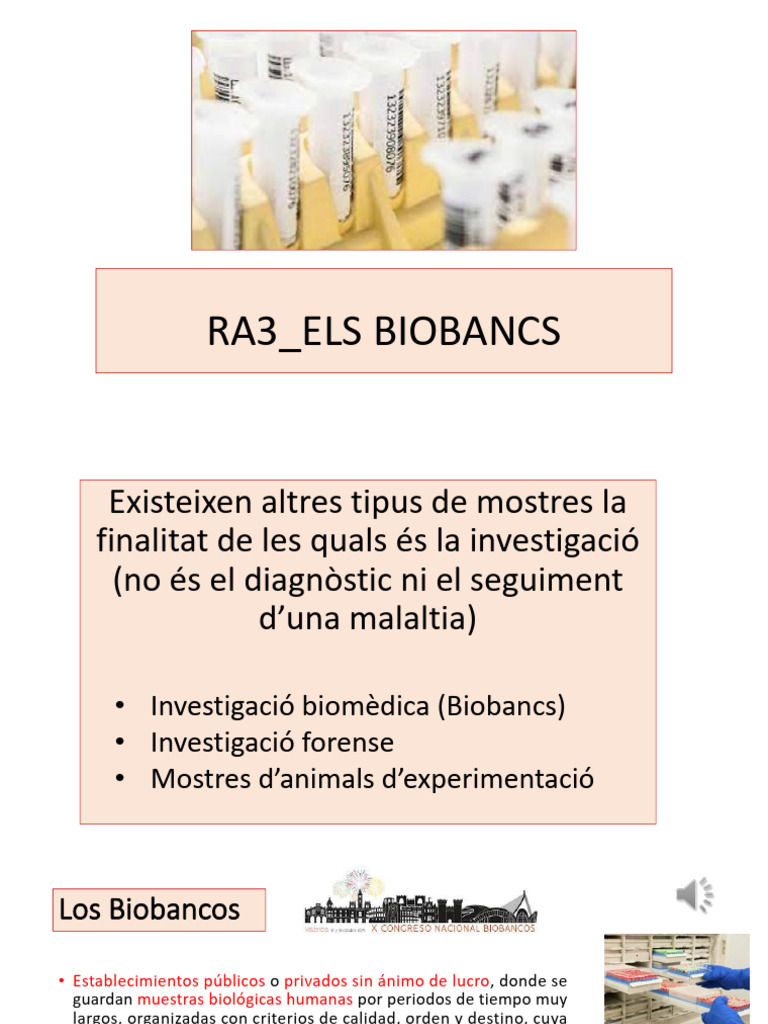 RA3_Els Biobancs | PDF | Consentimiento informado