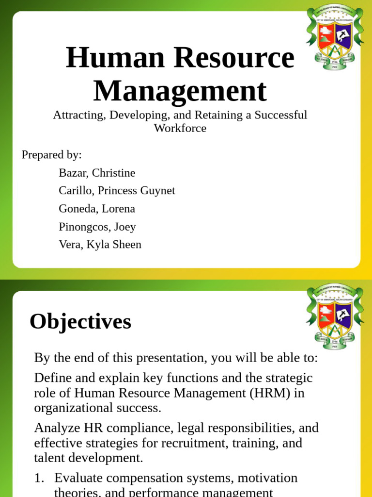 Human Resource Management - REPORT | PDF | Human Resource Management ...