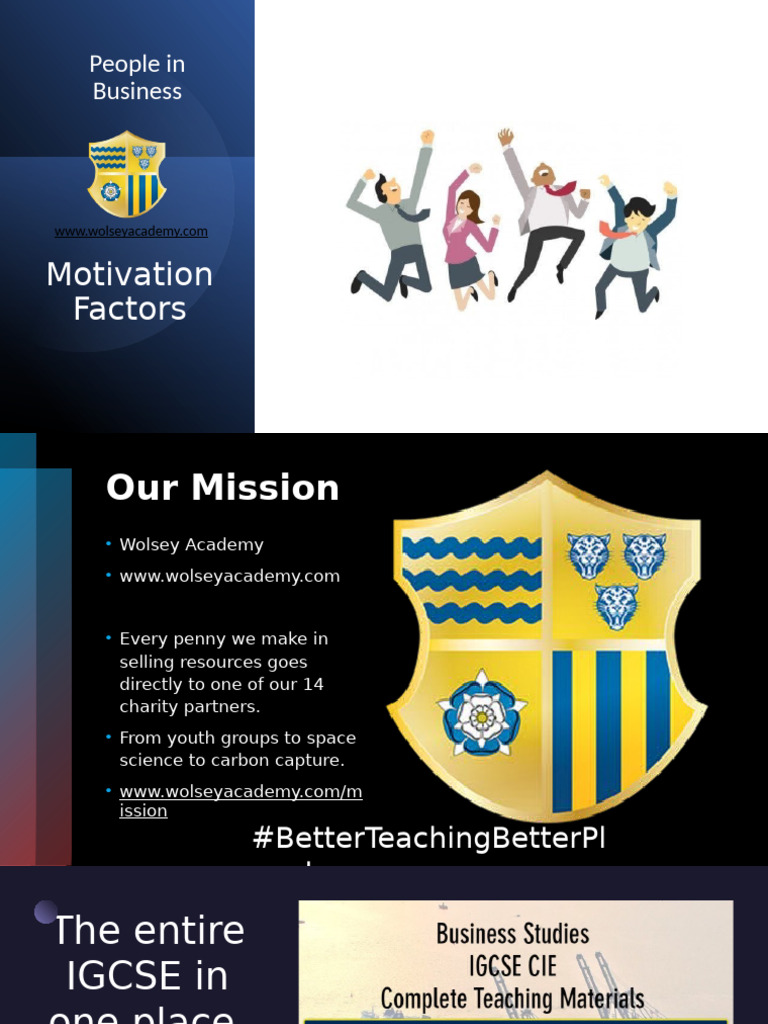 Understanding Employee Motivation Factors | PDF | Motivation | Motivational