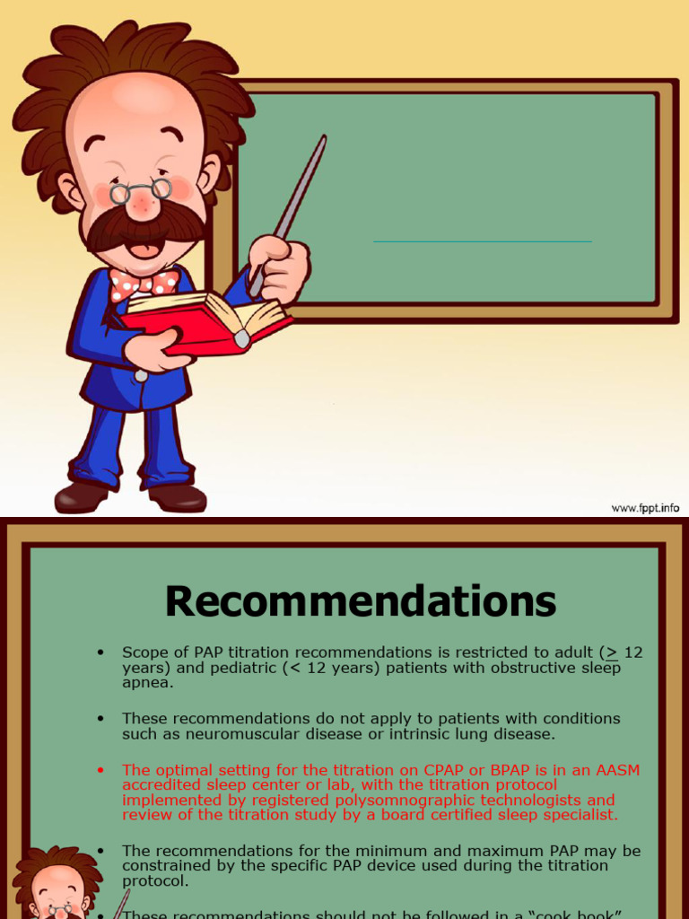 Clinical Guidelines To Manual PAP Titrations-Adults and Pediatrics ...