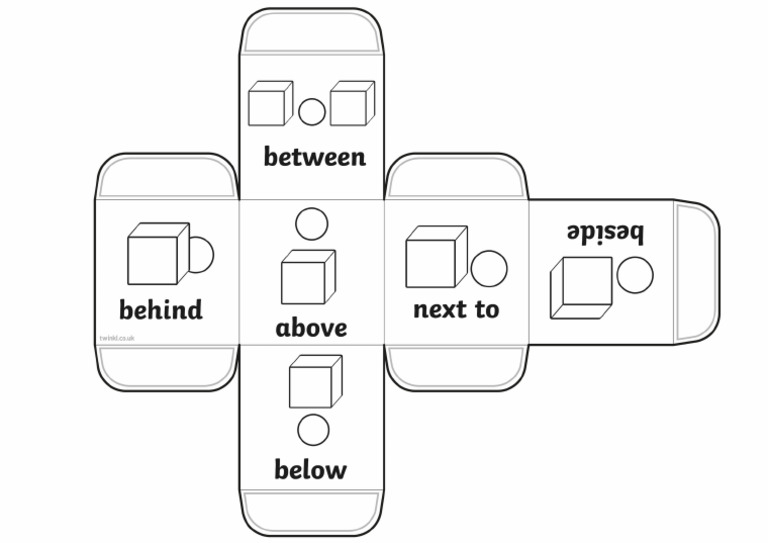 Preposition Dice | PDF