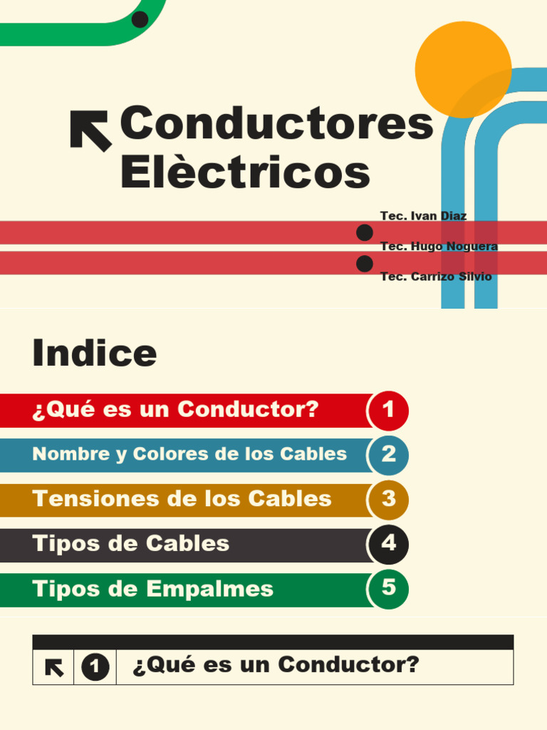 04-Conductores Elèctricos | PDF | Conductor electrico | Aislador (Electricidad)
