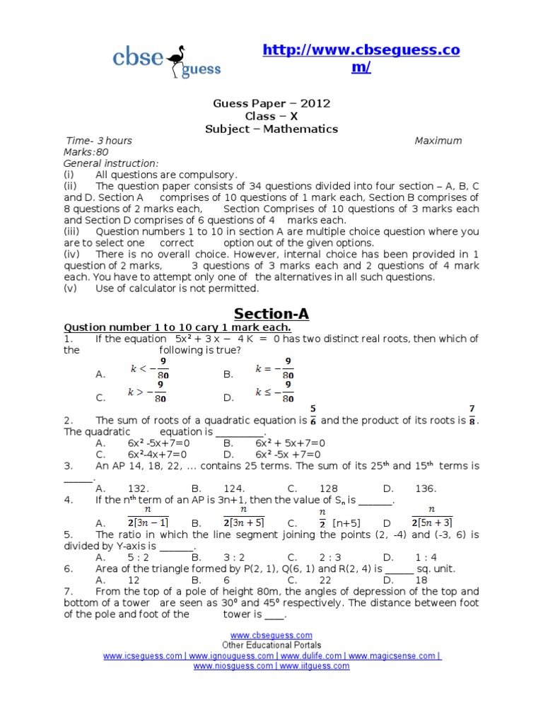 Grade 6 Maths Question Paper 2012 | PDF | Circle | Triangle