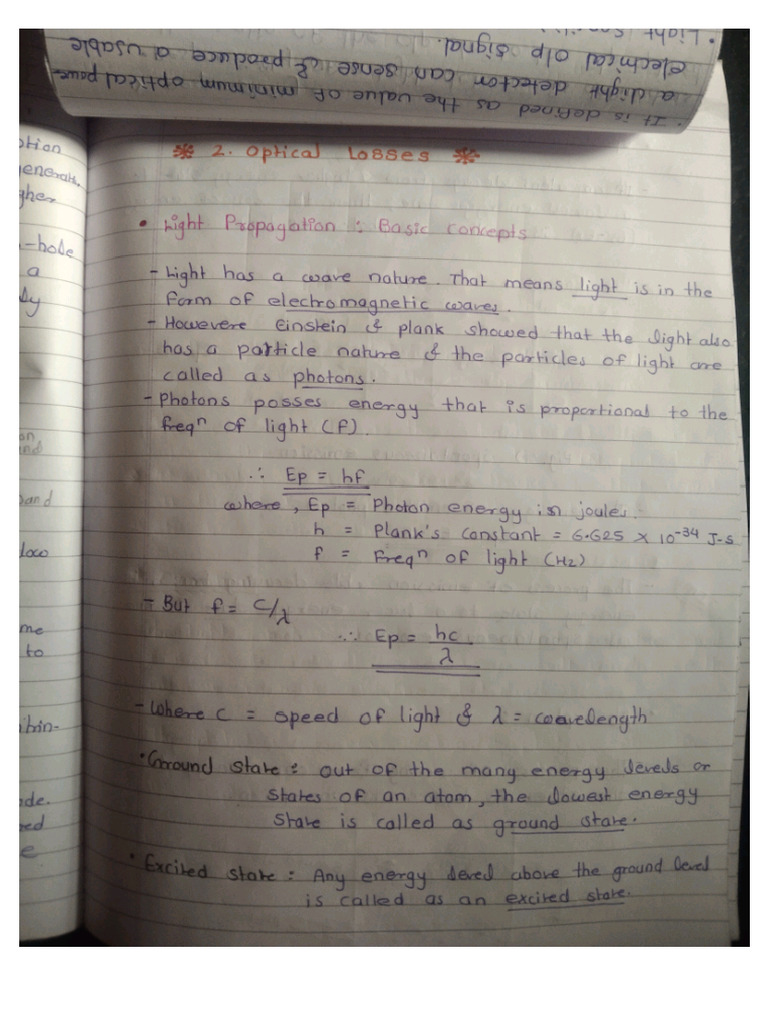 ONS 2nd Chapter Notes | PDF