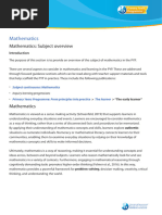 IB PYP Additional Concepts 2025 | PDF