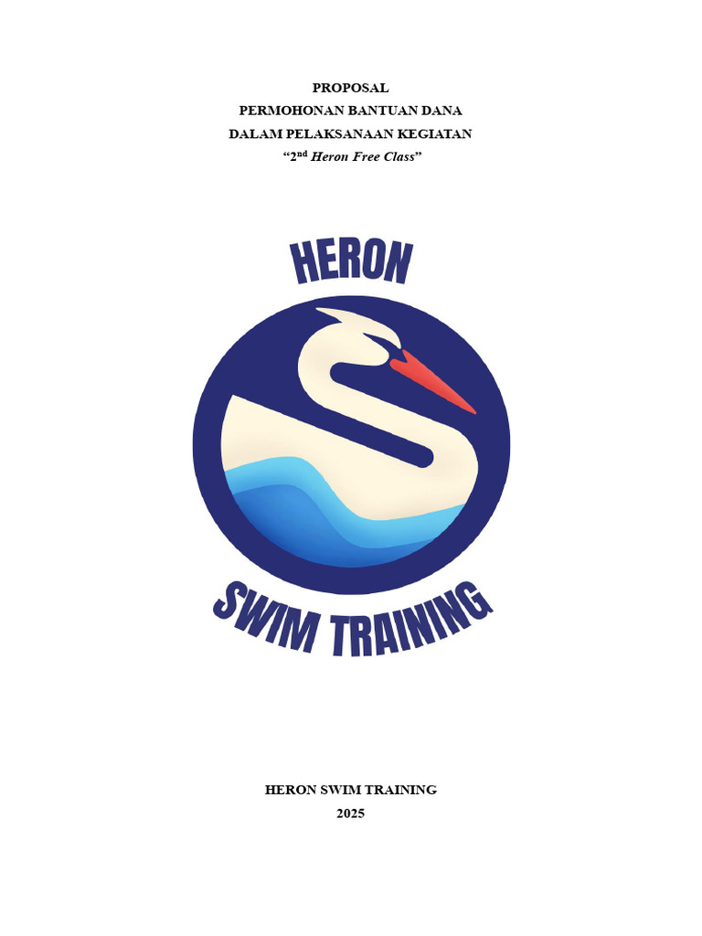 Proposal Dana 2nd Heron Free Class 2025 | PDF
