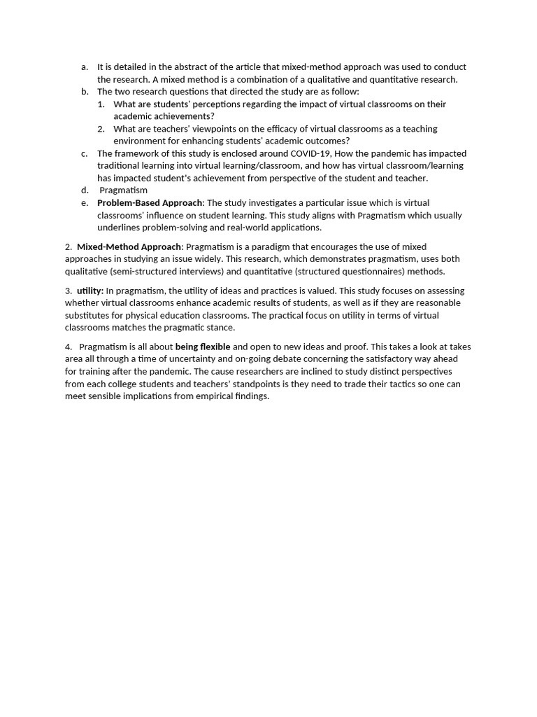 Research Assignment 1 | PDF