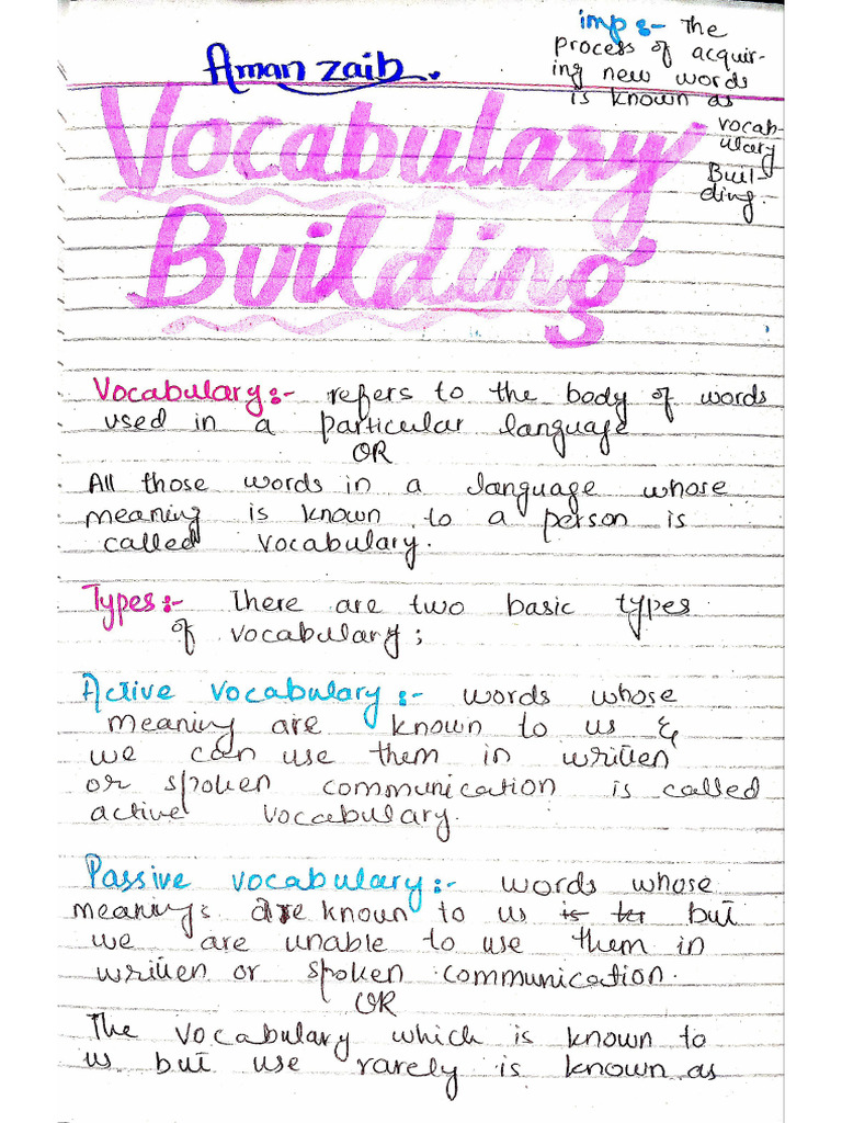 Eng Notes - (A) | PDF