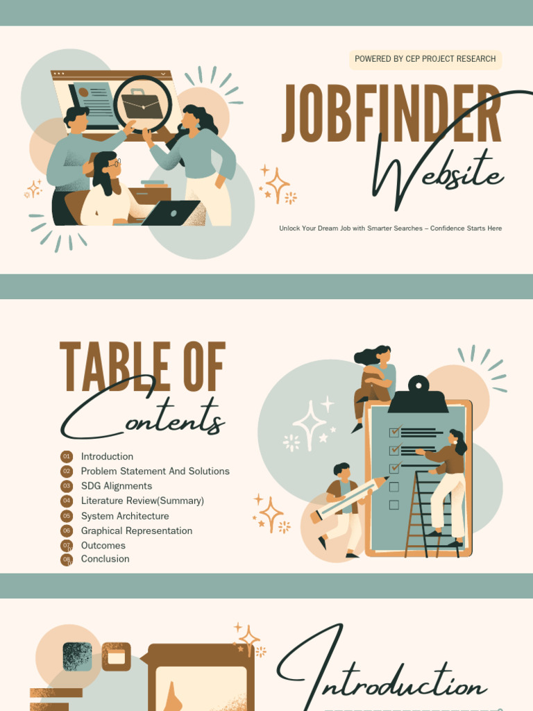JobFinder: Smart Job Search Solutions | PDF | Recruitment | Economies