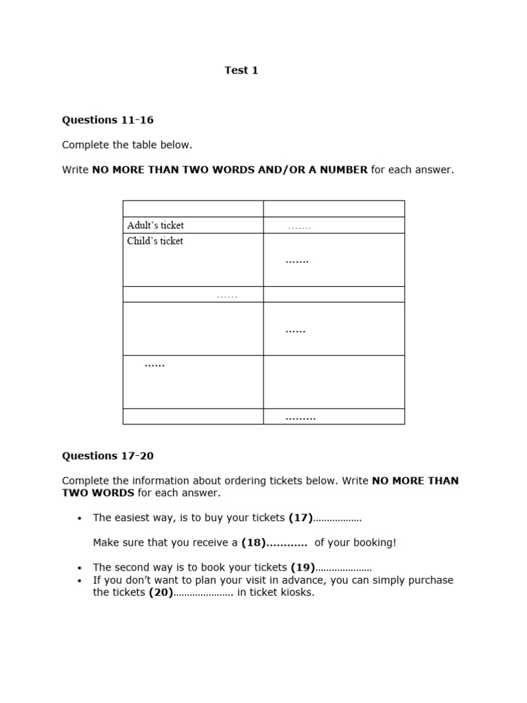 Listening Practice New 3 | PDF