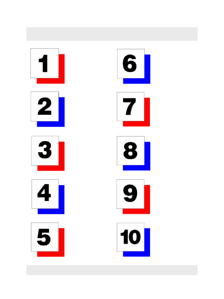 Hoja de Trabajo - Números | PDF