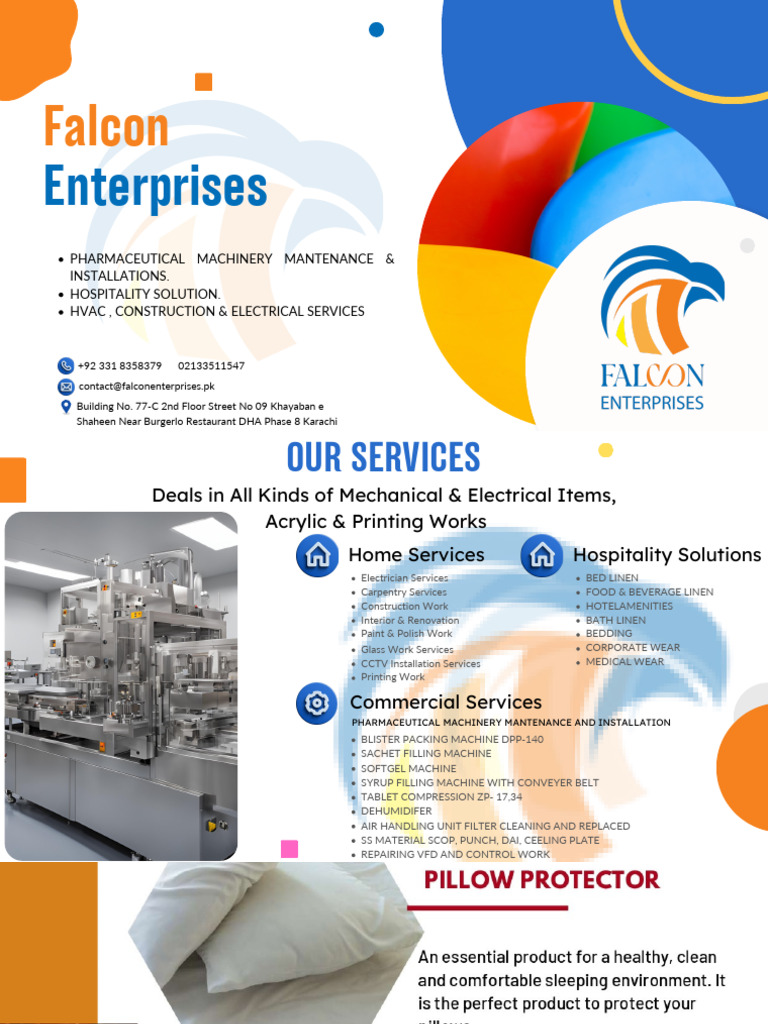 Falcon Enterprises Company Profile | PDF | Linens | Textiles