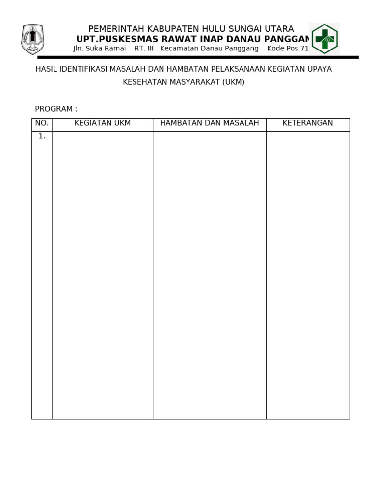 4251 Hasil Identifikasi Masalah | PDF